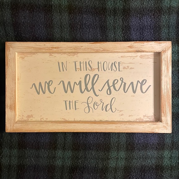 Hobby Lobby | Accents | Small Bible Verse Sign | Poshmark